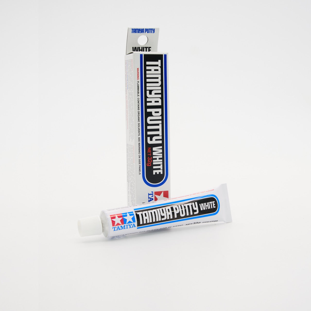 Tamiya White Putty (Basic White Type), 32g – TAM87095 – Con-Cor Trains