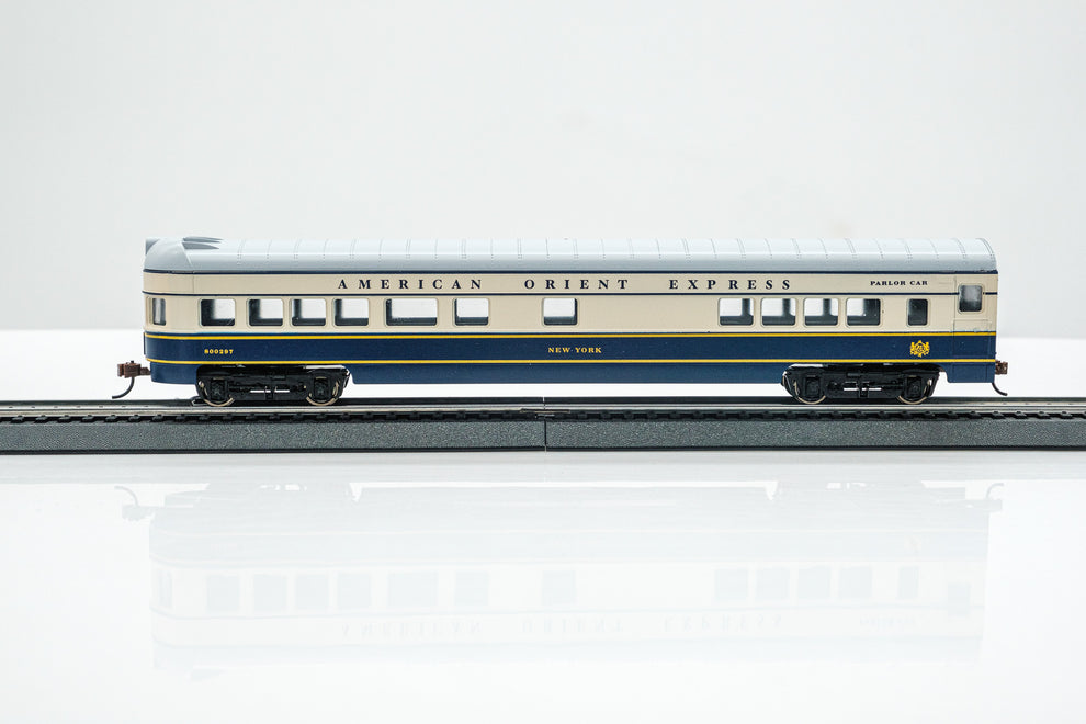 HO Scale 72ft American Orient Express 6-Car Set – RPO, Baggage-Mail, C ...